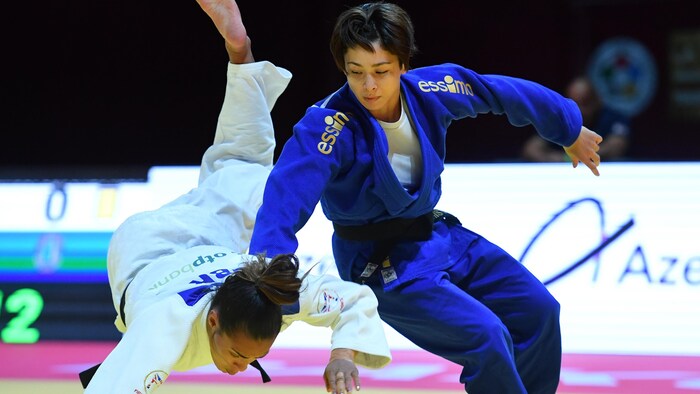 Christa Deguchi remporte le grand chelem de judo de Bakou | Radio-Canada