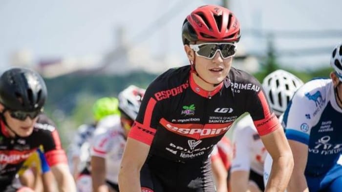 La communauté cycliste pleure la mort de Clément Ouimet | Radio-Canada