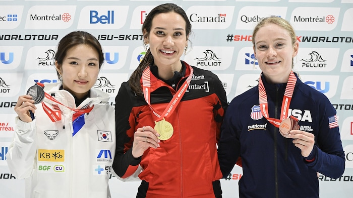 Courtney Sarault décroche un deuxième titre en courte piste à Montréal ...
