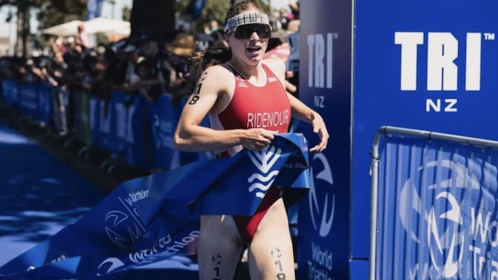 Desirae Ridenour triomphe en Coupe du monde de triathlon | Radio-Canada