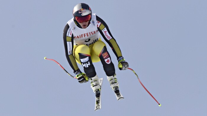 Erik Guay 4e à l'entraînement de la descente des mondiaux | Radio-Canada