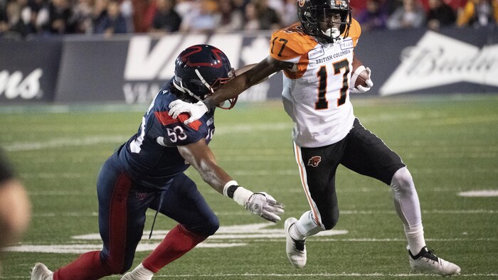 Le secondeur Frédéric Plesius de retour avec les Alouettes | Radio-Canada