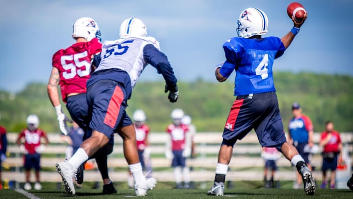 Darian Durant de retour au boulot | Radio-Canada