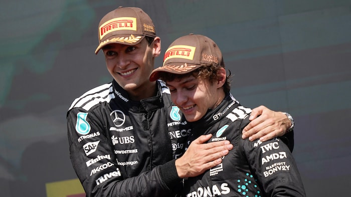 George Russell fait une course sans faute et remporte le Grand Prix du Canada | Radio-Canada