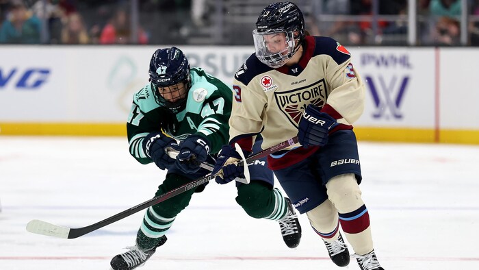 Cayla Barnes donne la victoire à Montréal | Radio-Canada