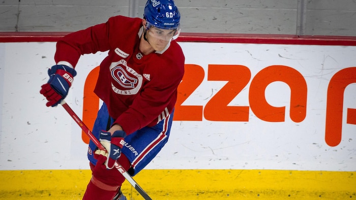 Les débuts de Juraj Slafkovsky | Radio-Canada