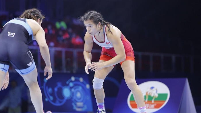 Justina Di Stasio, seule athlète autochtone canadienne qui a son billet ...