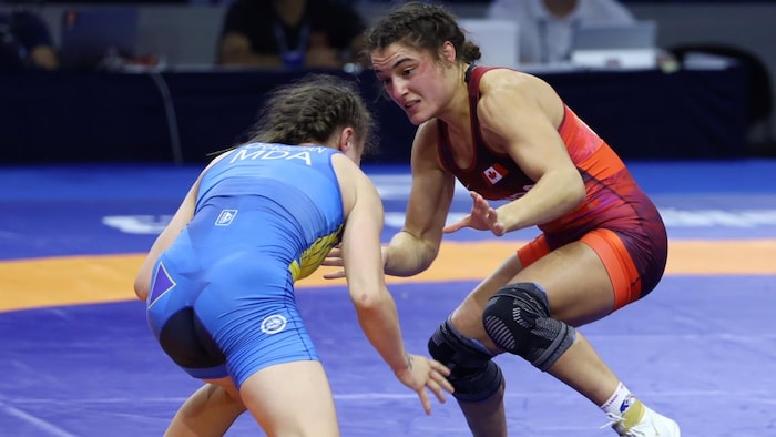 Karla Godinez Gonzalez rate le bronze aux mondiaux de lutte | Radio-Canada