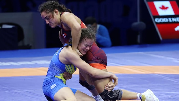 Karla Godinez Gonzalez rate le bronze aux mondiaux de lutte | Radio-Canada
