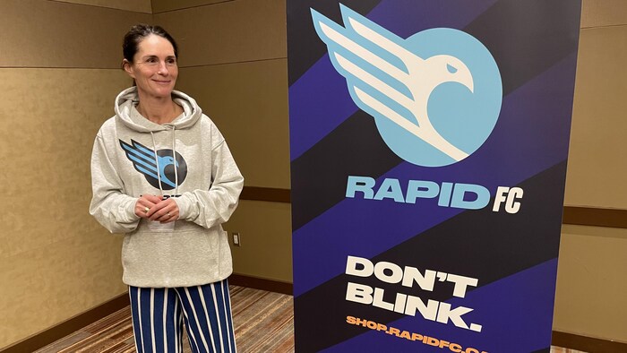 Katrine Pedersen a des objectifs élevés pour le CF Rapide | Radio-Canada