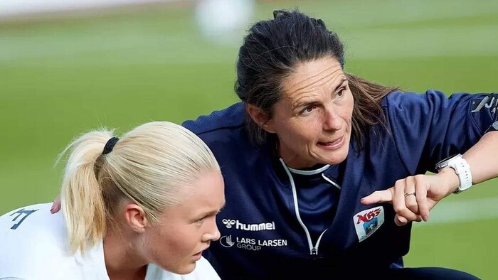 Katrine Pedersen a des objectifs élevés pour le CF Rapide | Radio-Canada