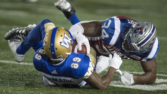 Kyries Hebert, joueur par excellence des Alouettes de Montréal | Radio ...
