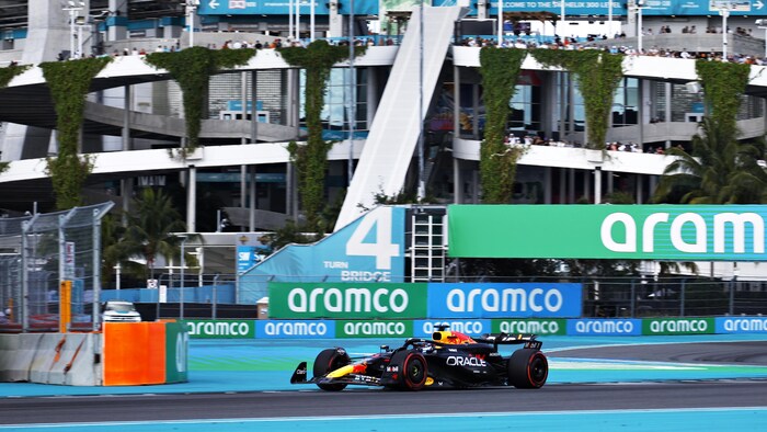 Max Verstappen en pole de la course sprint à Miami, Lance Stroll 7e ...