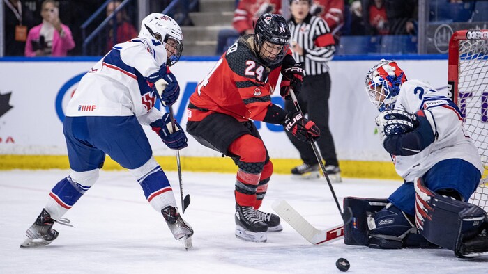 Les Canadiennes remportent une deuxième victoire à la Série de la ...