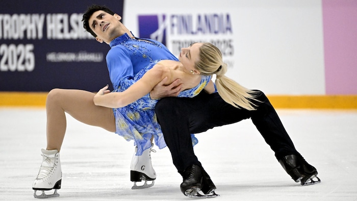 Piper Gilles et Paul Poirier en argent à Helsinki | Radio-Canada