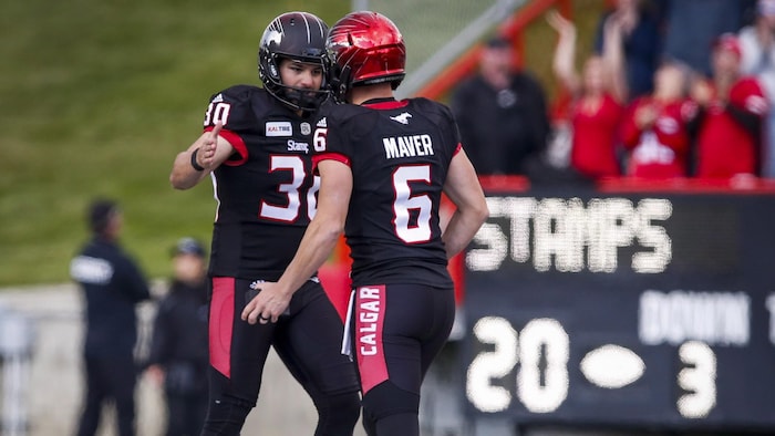 Le botteur Rene Paredes joue les héros pour les Stampeders à Calgary ...