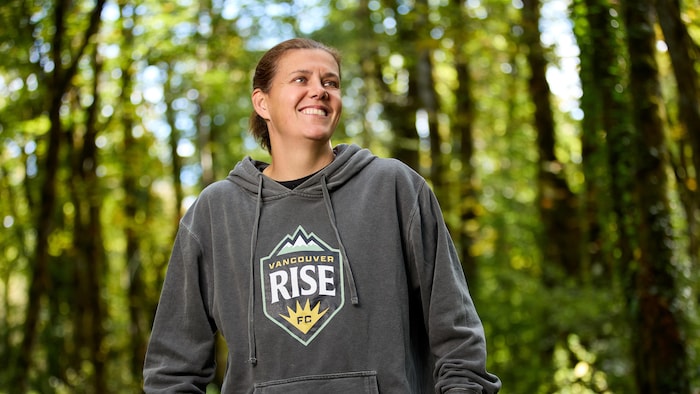 Christine Sinclair devient actionnaire minoritaire du Rise de Vancouver | Radio-Canada