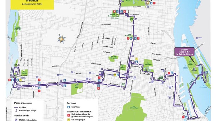 Le Kényan Felex Cheruiyot Rop remporte le marathon de Montréal | Radio ...