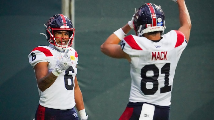 Tyson Philpot et les Alouettes s’éclatent en Saskatchewan | Radio-Canada