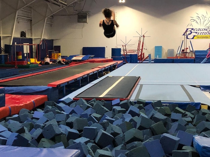 Gymnastique : Alexa Melanson déjà au boulot pour faire sa place en NCAA ...