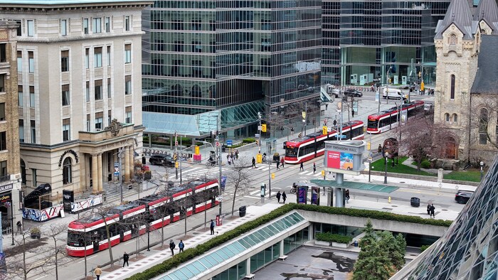 Pas de tramway sur la rue King au centre-ville cet été | Radio-Canada