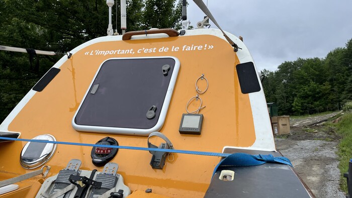 La Grande Traversée d’Anabelle Guay est commencée | Radio-Canada