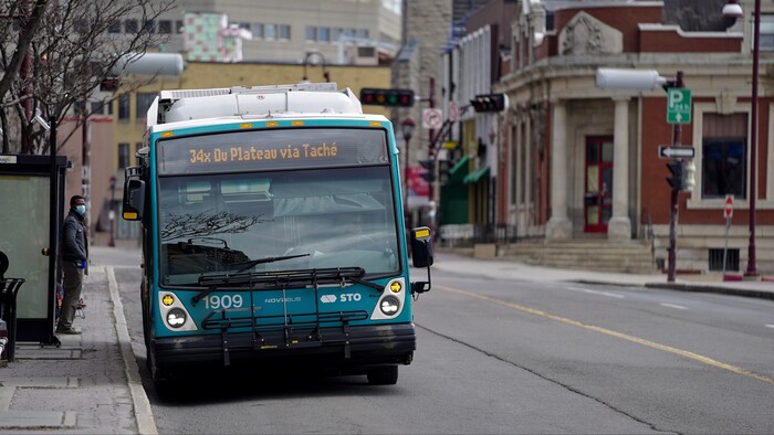 COVID-19 : retour timide des usagers à la STO | Radio-Canada