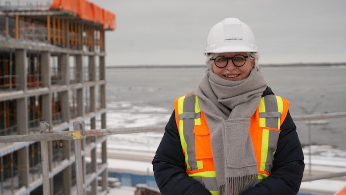 Chantier Angus : la structure sera complétée d’ici un mois | Radio-Canada