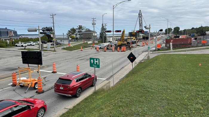 Des conducteurs impatients près du pont de la rivière Rimouski | Radio ...