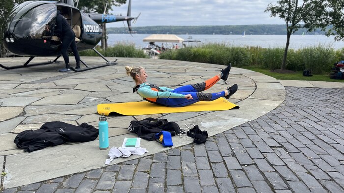 Mission accomplie pour la plongeuse Lysanne Richard | Radio-Canada