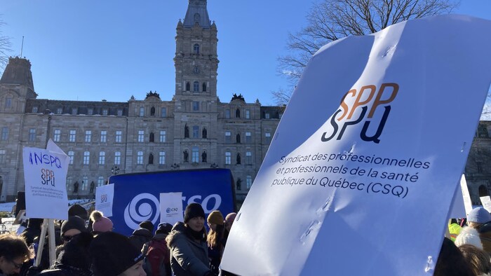 Début d’une grève de trois jours à l’INSPQ | Radio-Canada