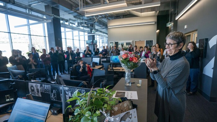 Un dernier radiojournal pour Joane Prince | Radio-Canada