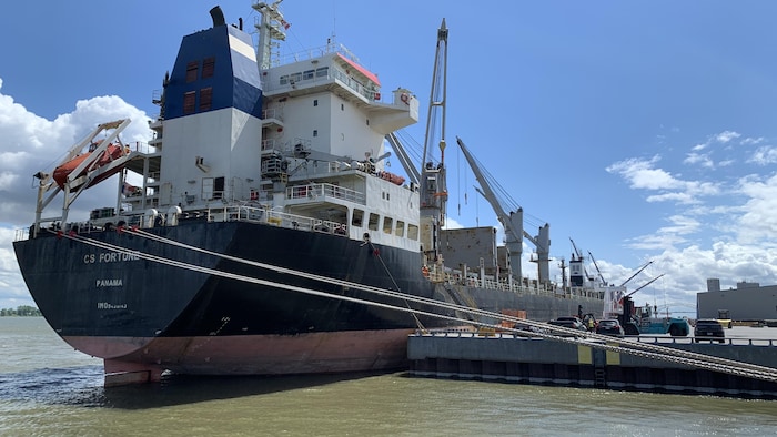 Investissement de 312 M$ au port de Trois-Rivières | Radio-Canada