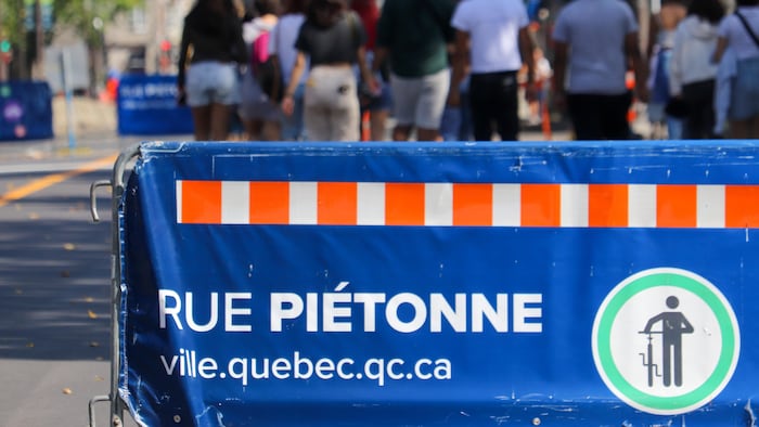Un projet pilote de zone piétonne pour « apaiser » le Vieux-Québec | Radio-Canada