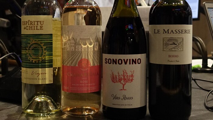 Quatre vins à moins de 10 $ | Radio-Canada