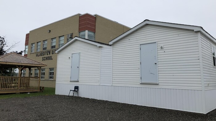 Agrandissement majeur à l'école de Listuguj | Radio-Canada