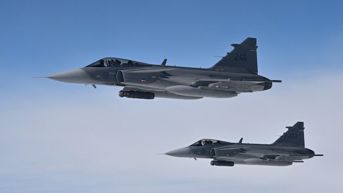 La Suède offre de nouveaux avions de chasse à l’Ukraine | Radio-Canada