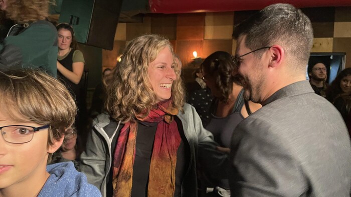 Christine Labrie est réélue dans Sherbrooke | Radio-Canada