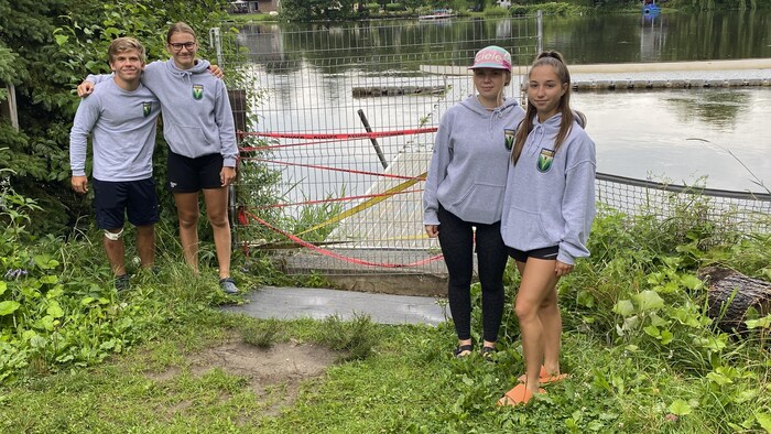 Fort débit de la rivière Magog : les athlètes du Club nautique de ...