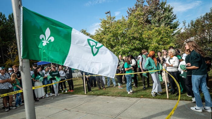 L’Ontario fête le 50e anniversaire du drapeau franco-ontarien à Sudbury ...