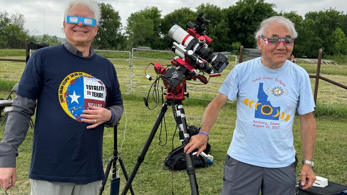 Le pari risqué de regarder l’éclipse du Texas pour un Sherbrookois ...