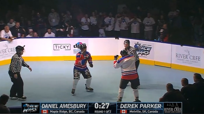 Un nouveau sport de combat inspiré du hockey et de la boxe débarque au ...