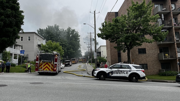 Plusieurs locataires à la rue après un incendie au centre-ville de ...