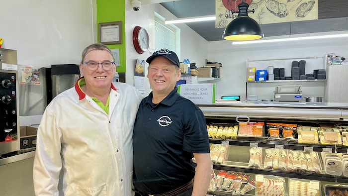 Le Marché Prospect tatoué sur le cœur du boucher Jean-Pierre Bourgault ...