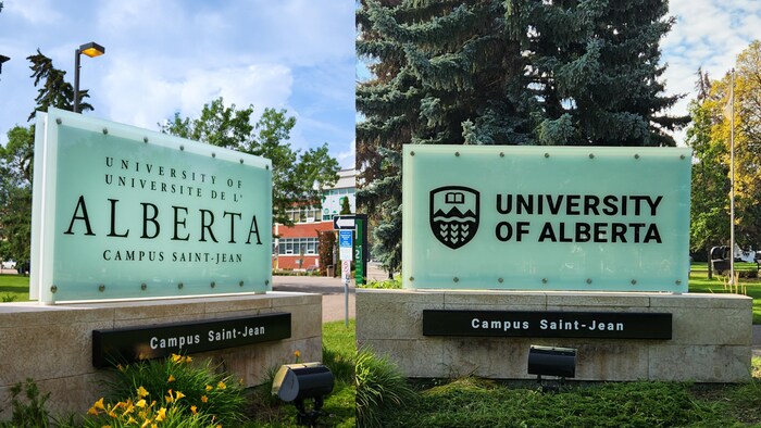 L’Université de l’Alberta retire un panneau unilingue controversé au ...