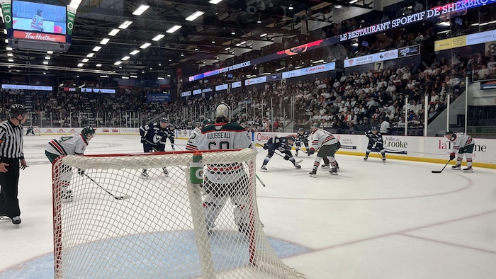 Le Phoenix ne parvient pas à assommer les Mooseheads | Radio-Canada