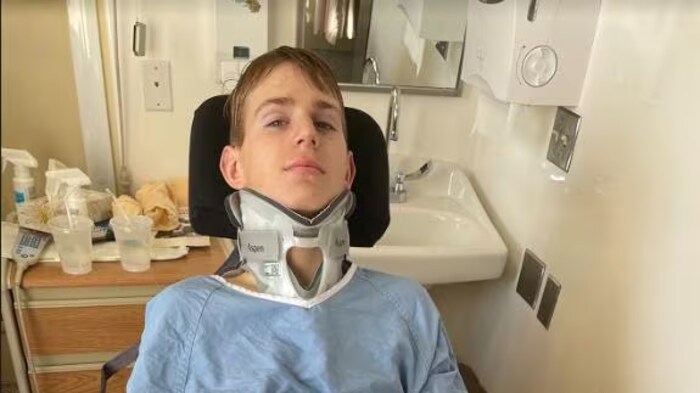 Du soutien pour un jeune homme blessé en faisant du rodéo | Radio-Canada