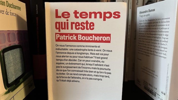 Le temps qui reste, un livre qui « donne espoir » | OHdio | Radio-Canada