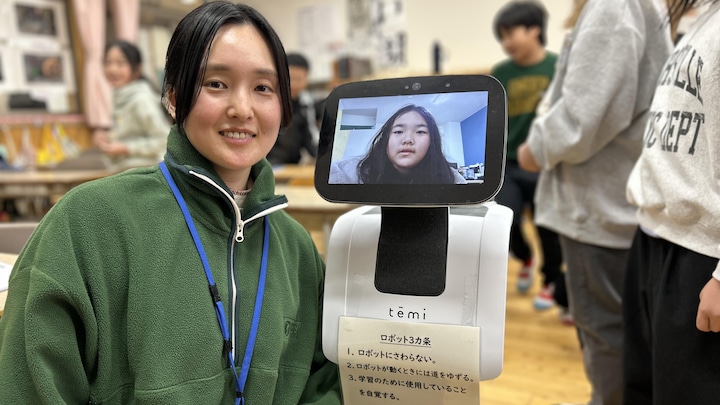 Un robot pour aider les élèves à revenir en classe | OHdio | Radio-Canada