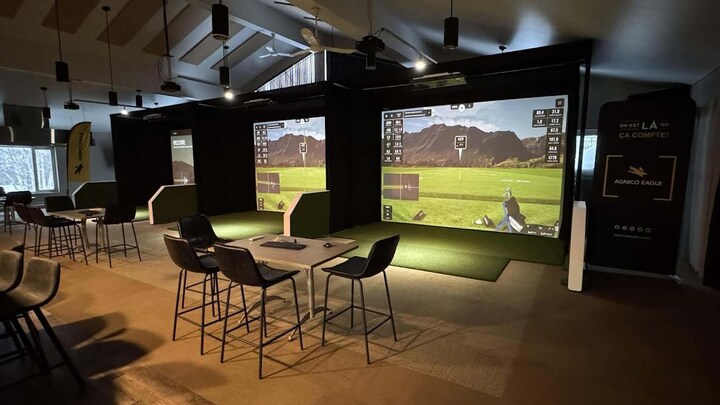 Du golf intérieur à Val-d’Or | OHdio | Radio-Canada